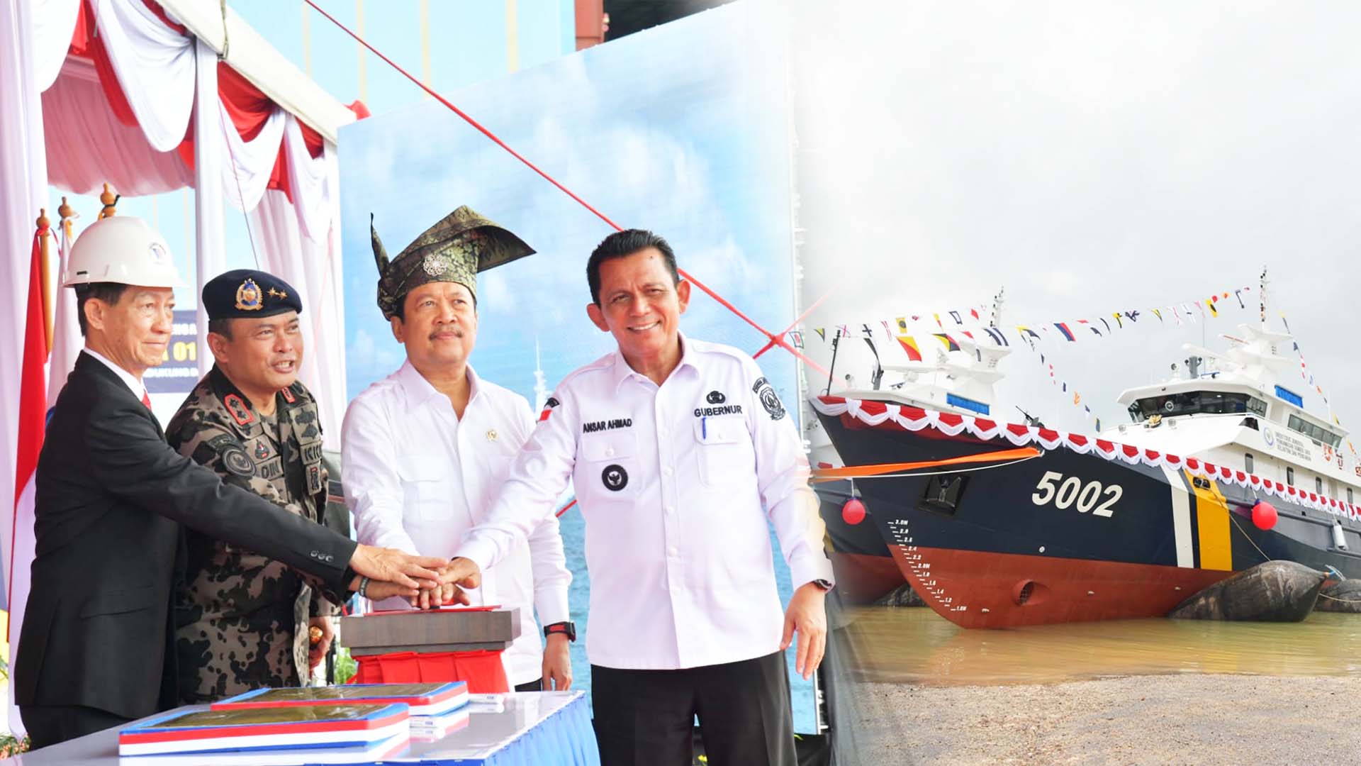 Menteri Kelautan dan Perikanan Didampingi Gubernur Kepri Luncurkan 2 ...